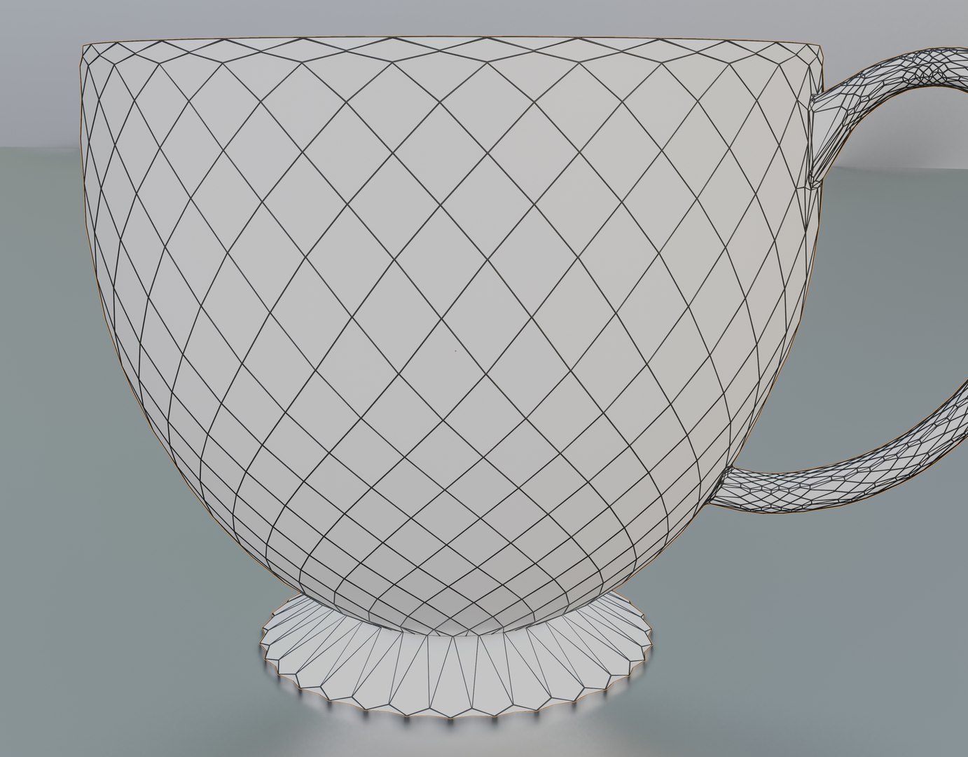 3D Cups Of Tea With Plate Model - TurboSquid 2279380
