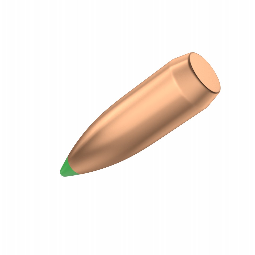 3D Green Head Bullet - TurboSquid 1973583
