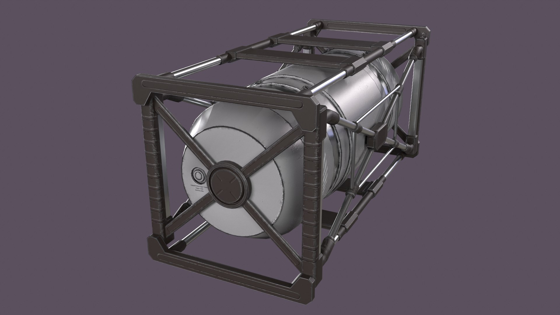 Sci-fi Barrel 3D Model - TurboSquid 2082791