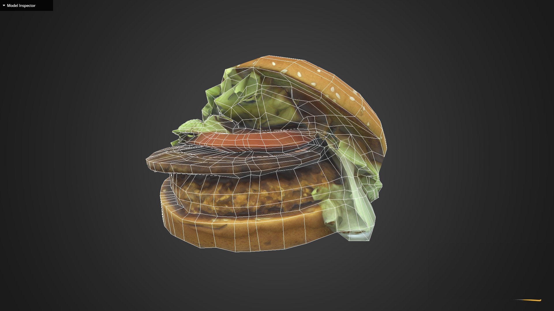 3D Game Ready Hamburger Model - TurboSquid 2014621