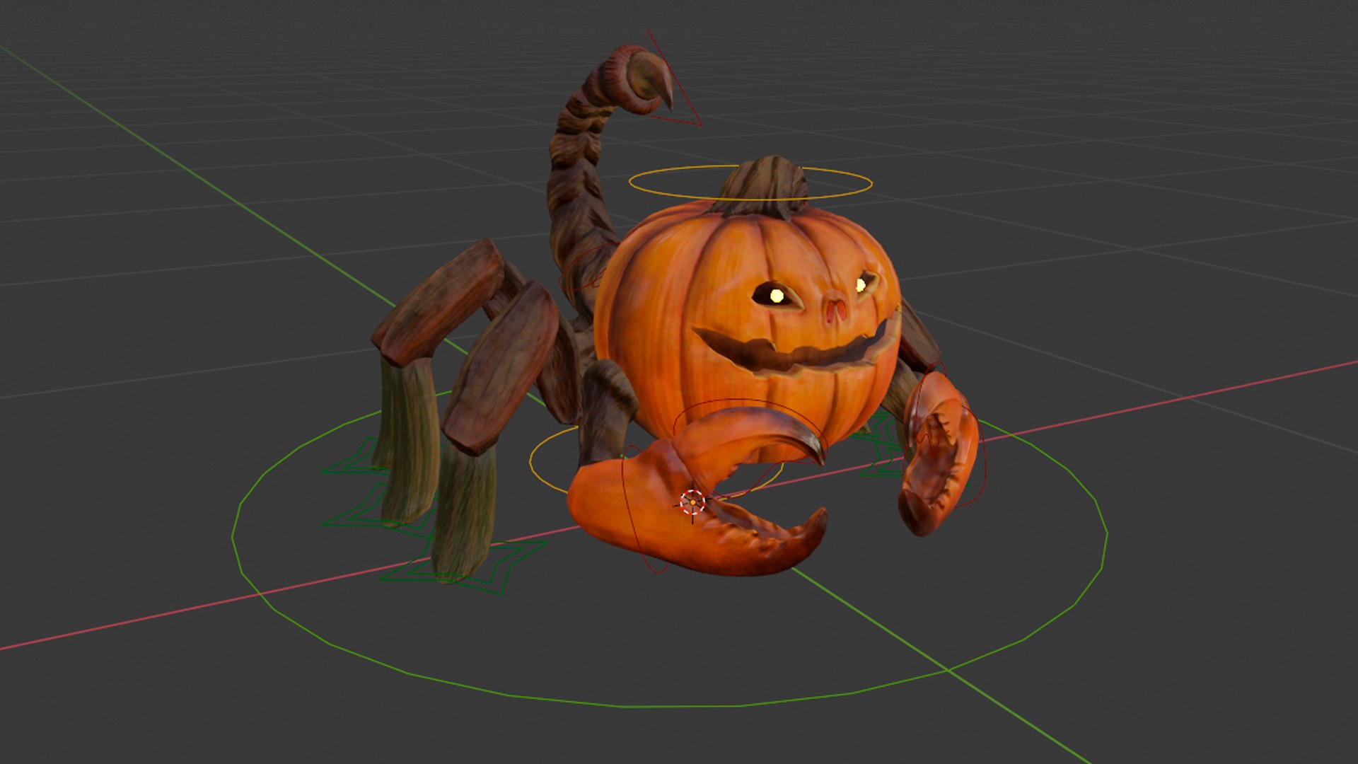 Pumpkin model - TurboSquid 1807973