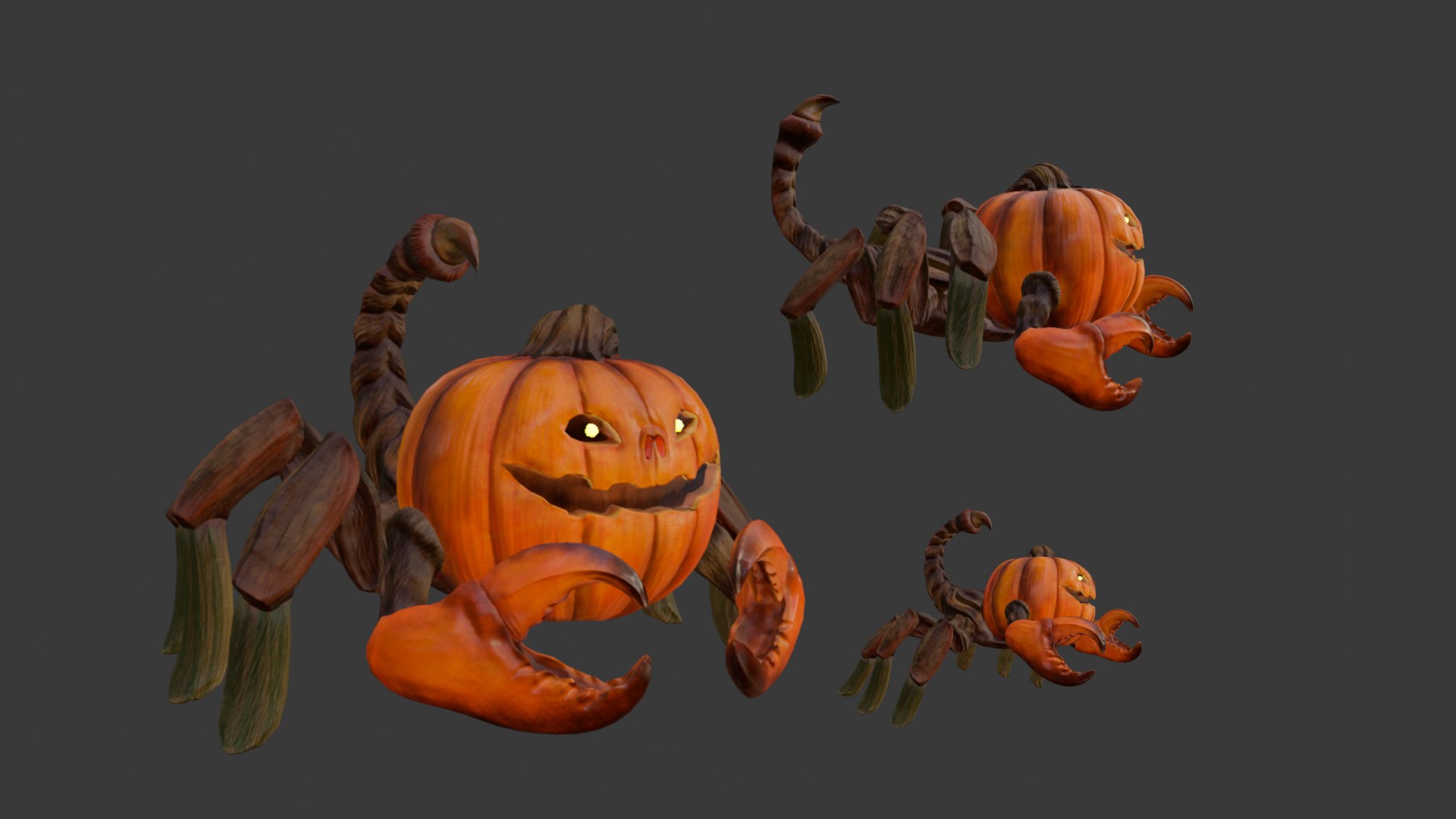 Pumpkin model - TurboSquid 1807973