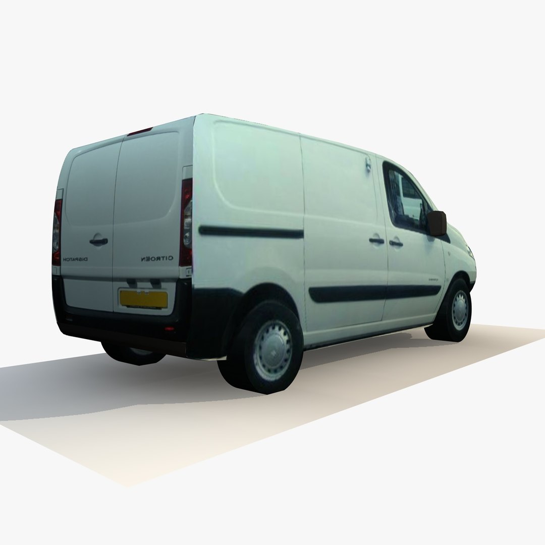 Old Citreon Van 2 C4d