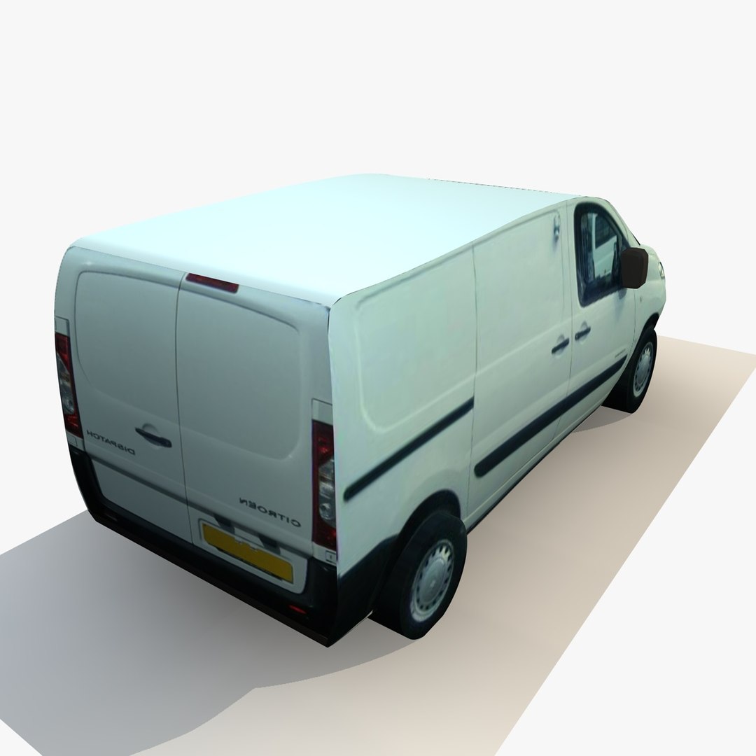 Old Citreon Van 2 C4d