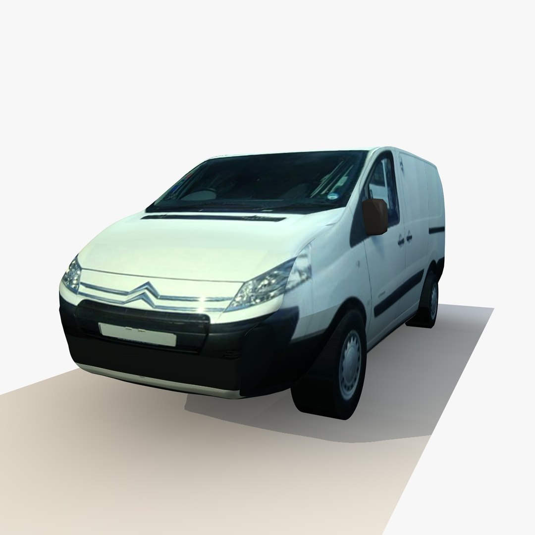 Old Citreon Van 2 C4d
