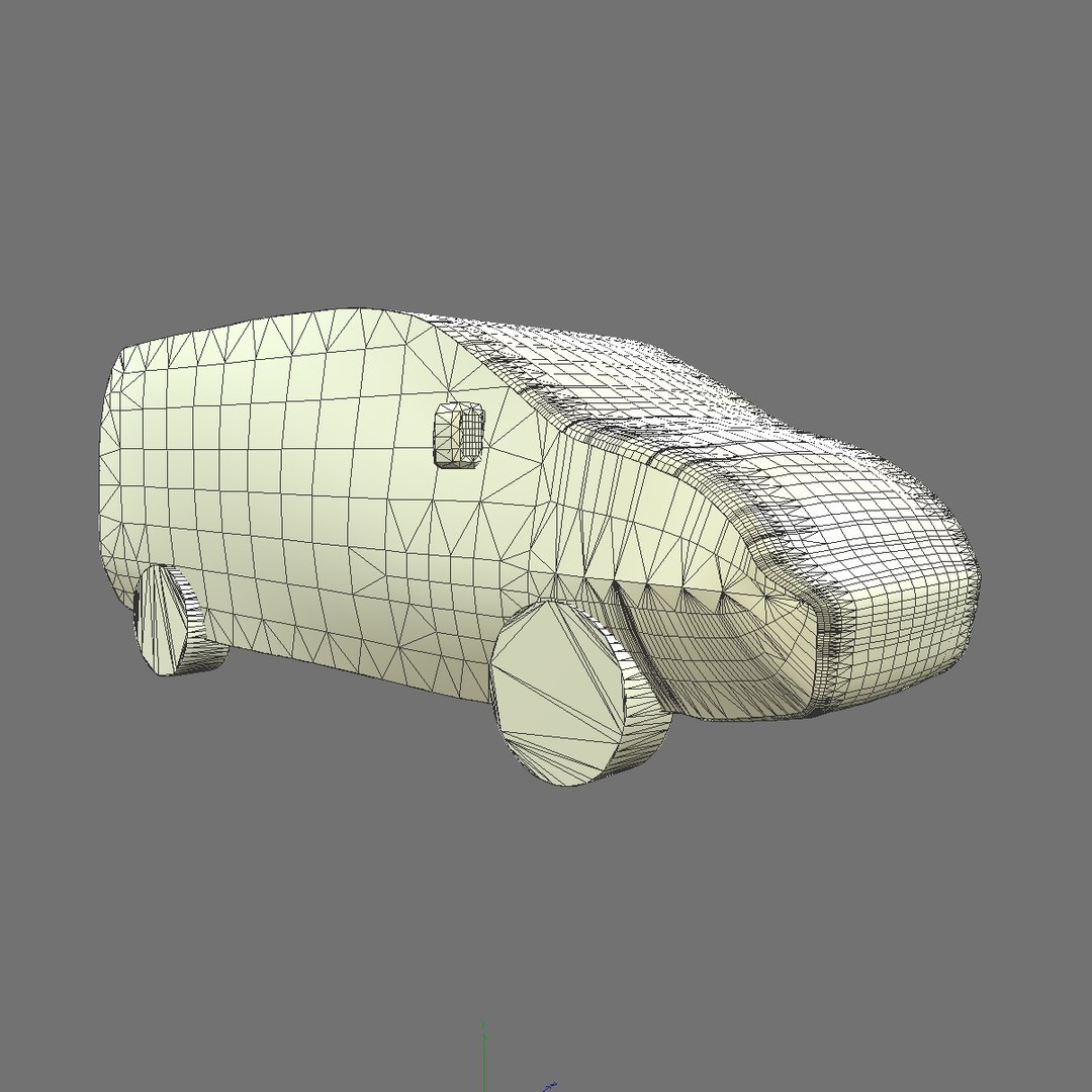 Old Citreon Van 2 C4d