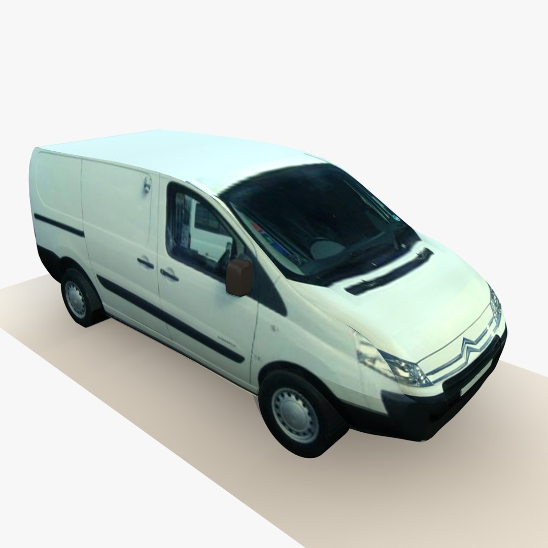 Old Citreon Van 2 C4d