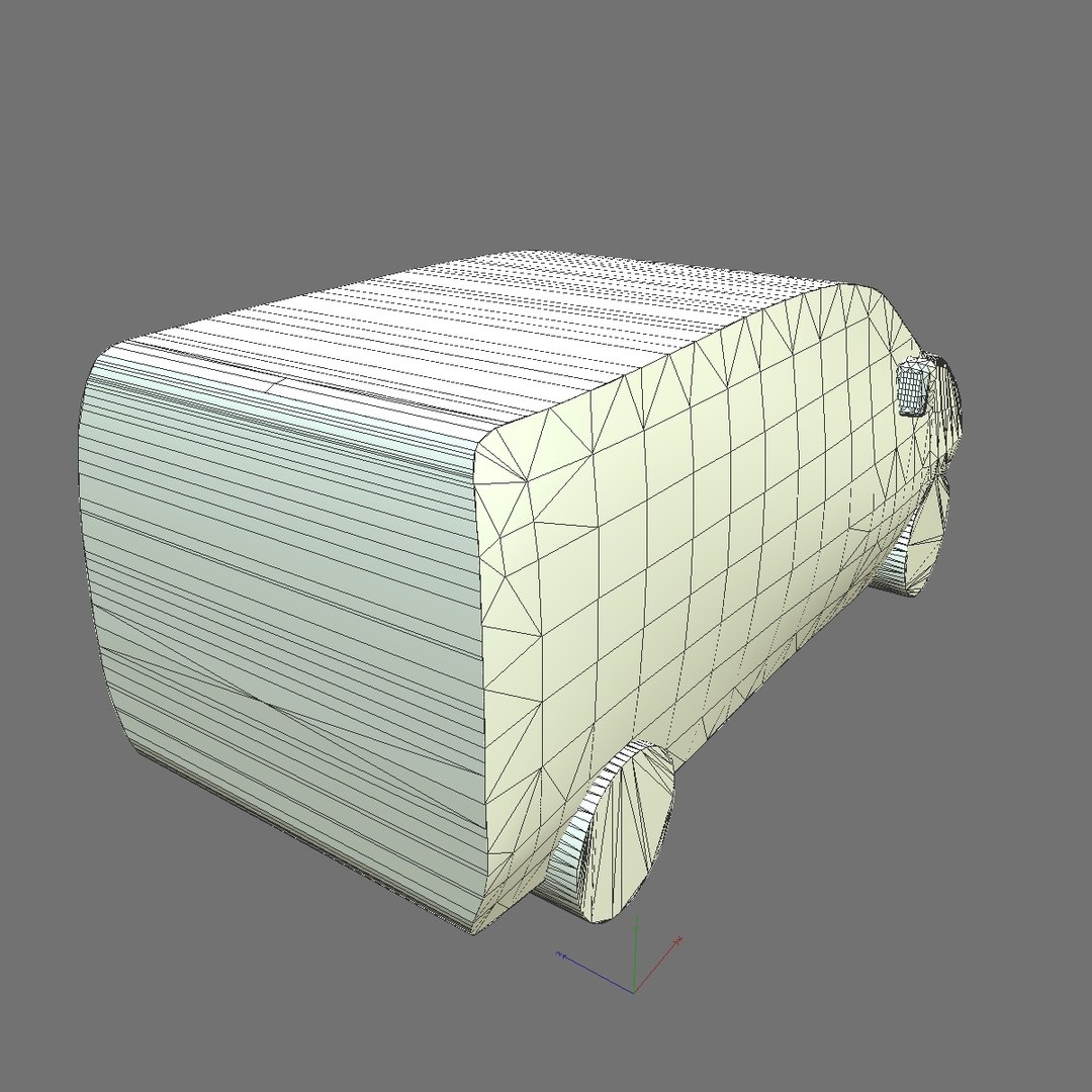 Old Citreon Van 2 C4d