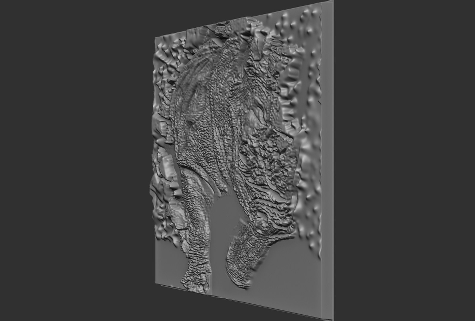 Rhino Relief 3D - TurboSquid 1806422