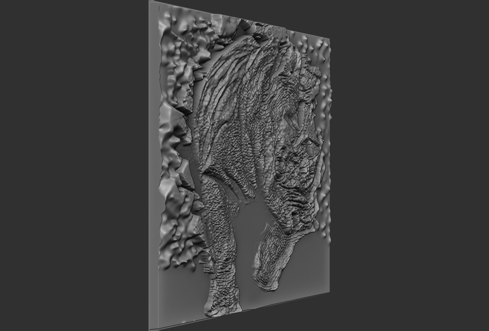 Rhino Relief 3D - TurboSquid 1806422