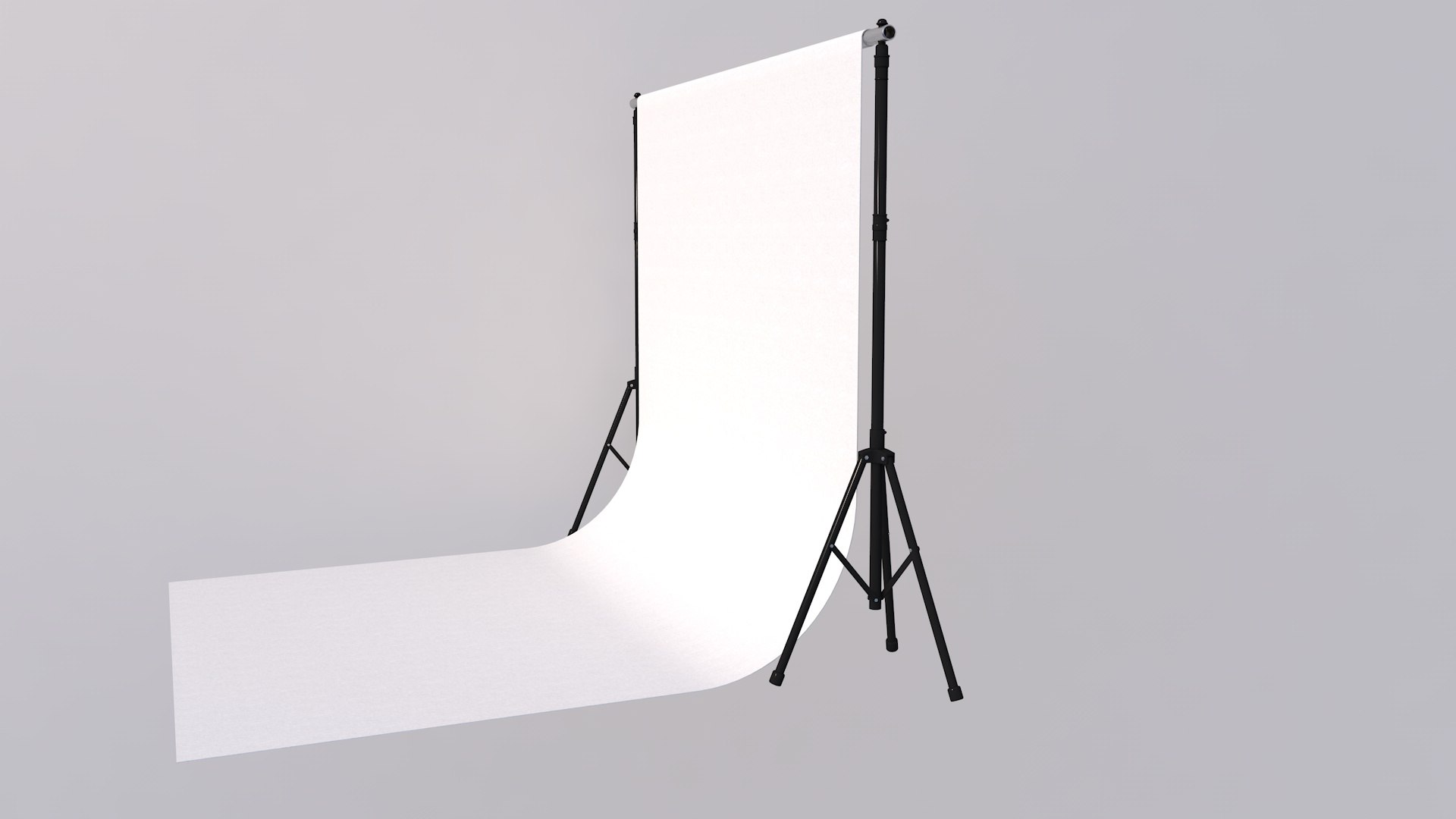 Empty Photo Studio White Backdrop Kit 3D - TurboSquid 1752033