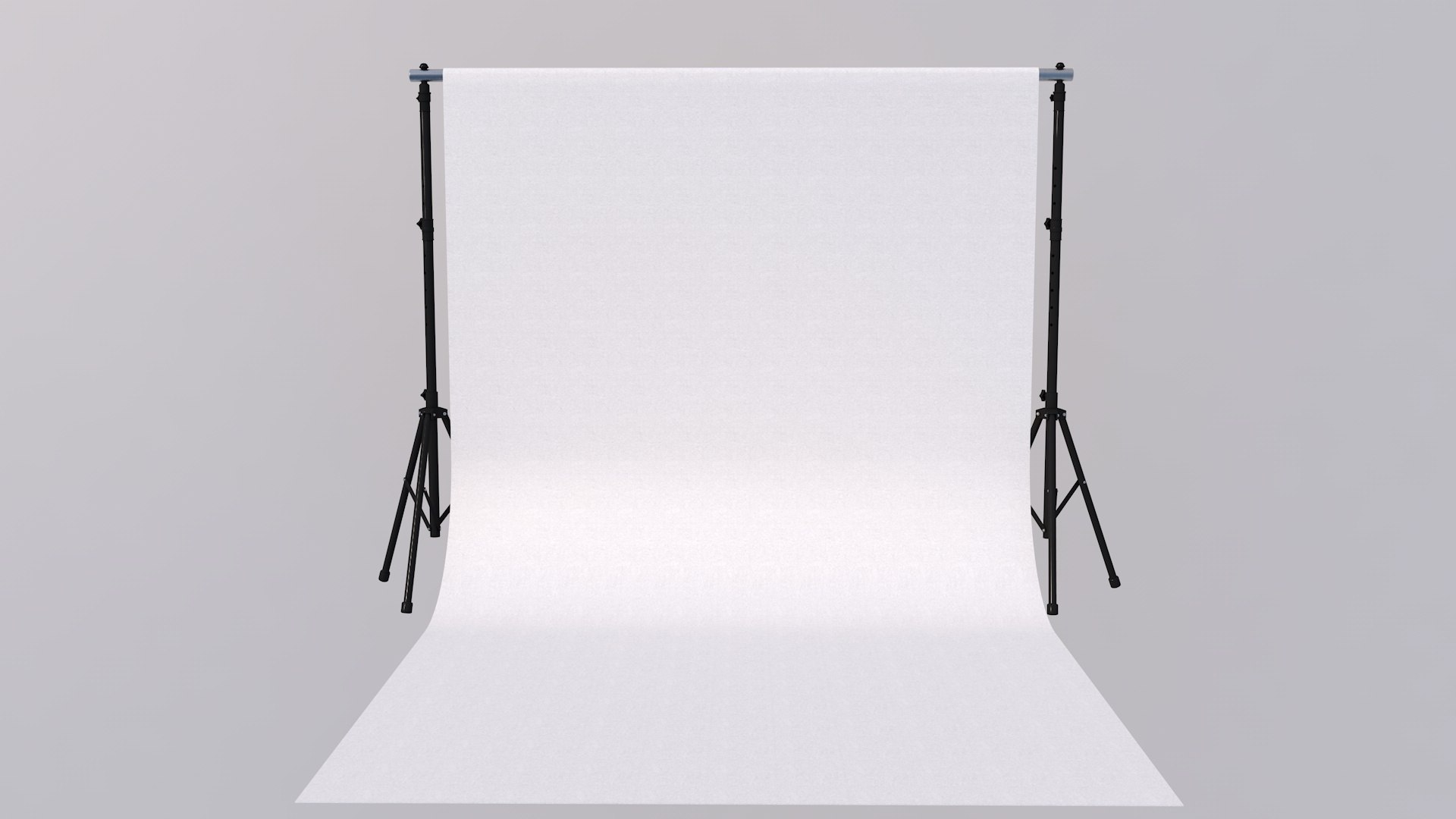 Empty Photo Studio White Backdrop Kit 3D - TurboSquid 1752033