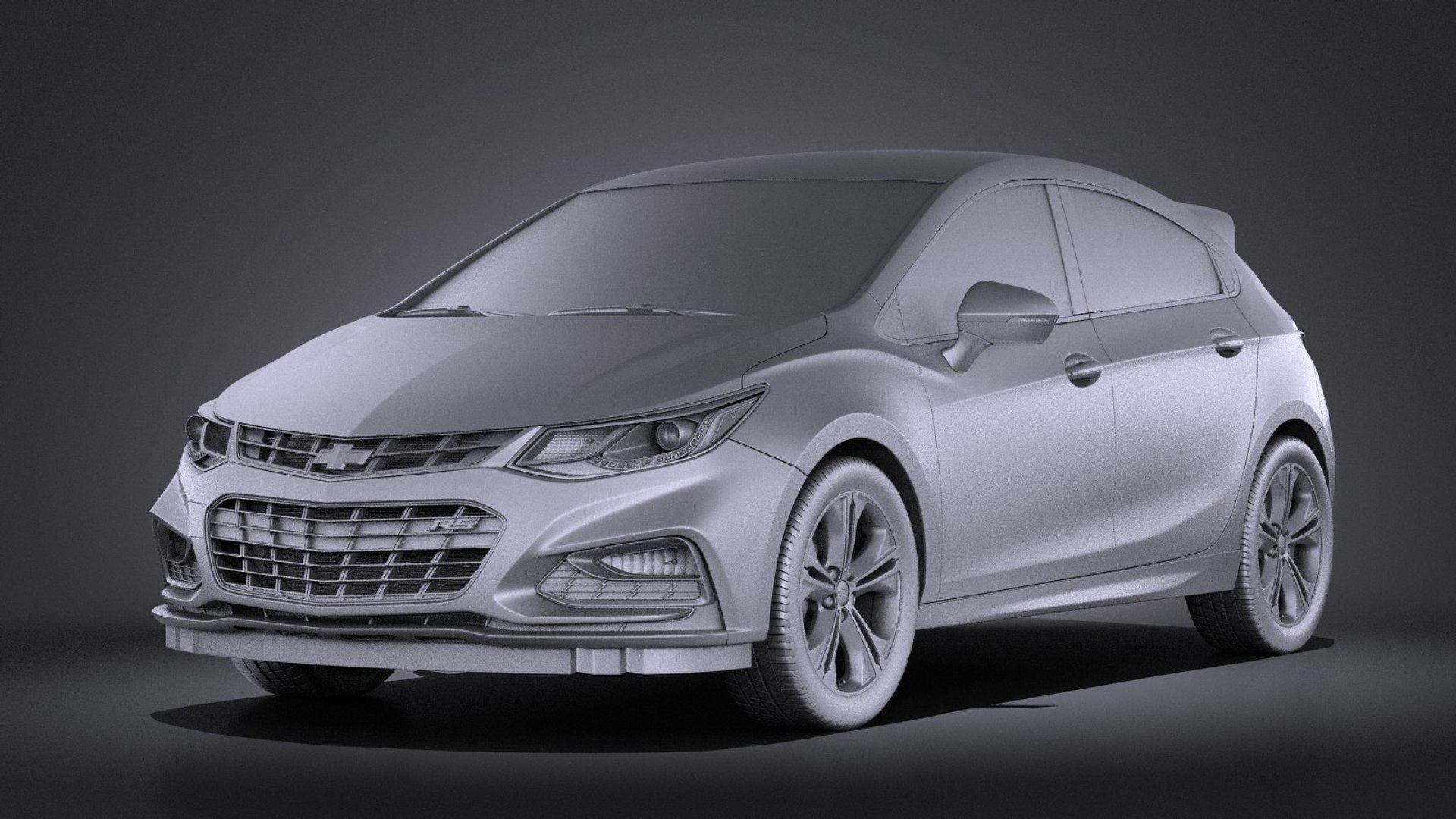 3d 2016 Hatchback Chevrolet