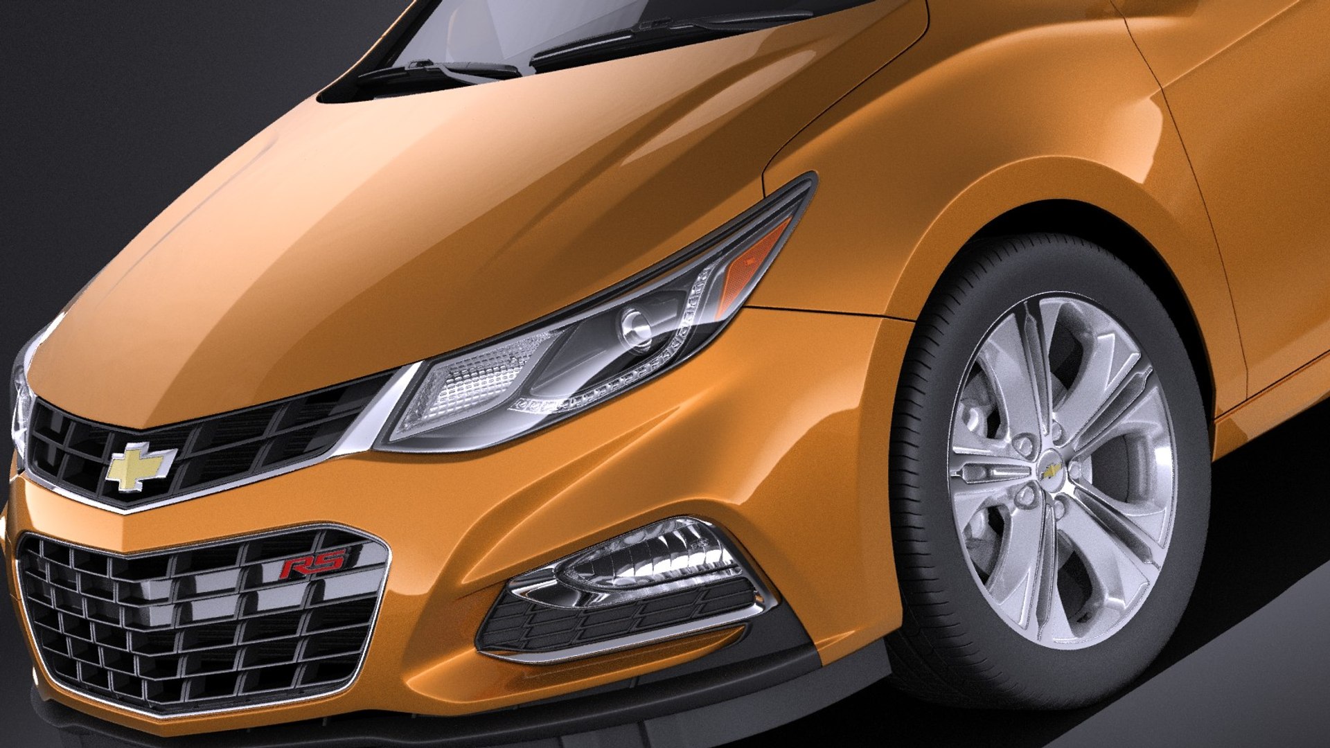 3d 2016 Hatchback Chevrolet
