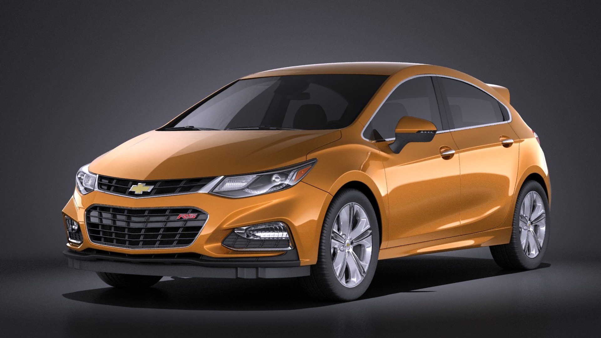 3d 2016 Hatchback Chevrolet