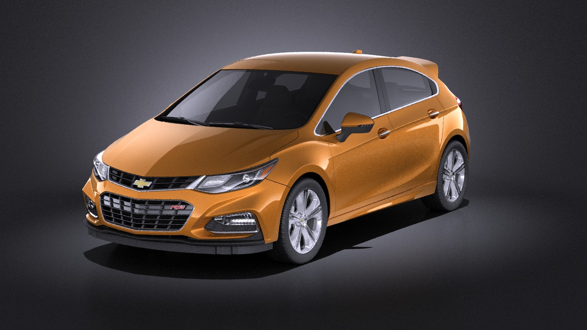3d 2016 Hatchback Chevrolet