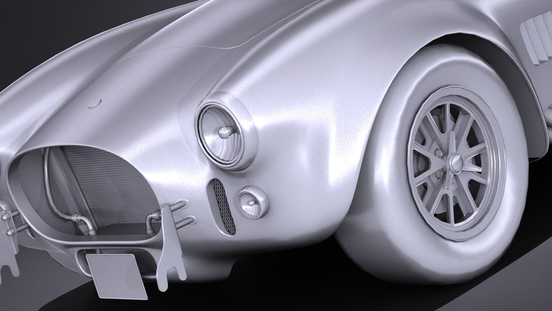 Shelby Cobra 427 3D Model - TurboSquid 1266791