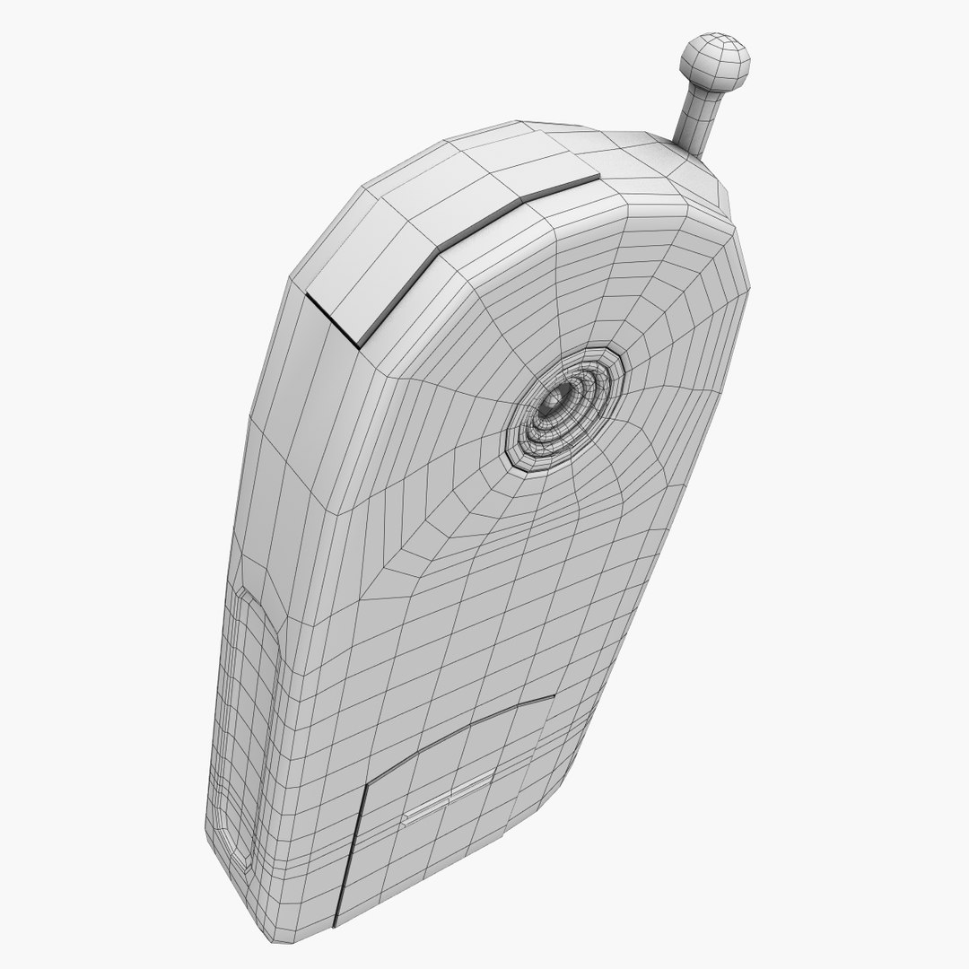 3d model cartoon mobile phone toy