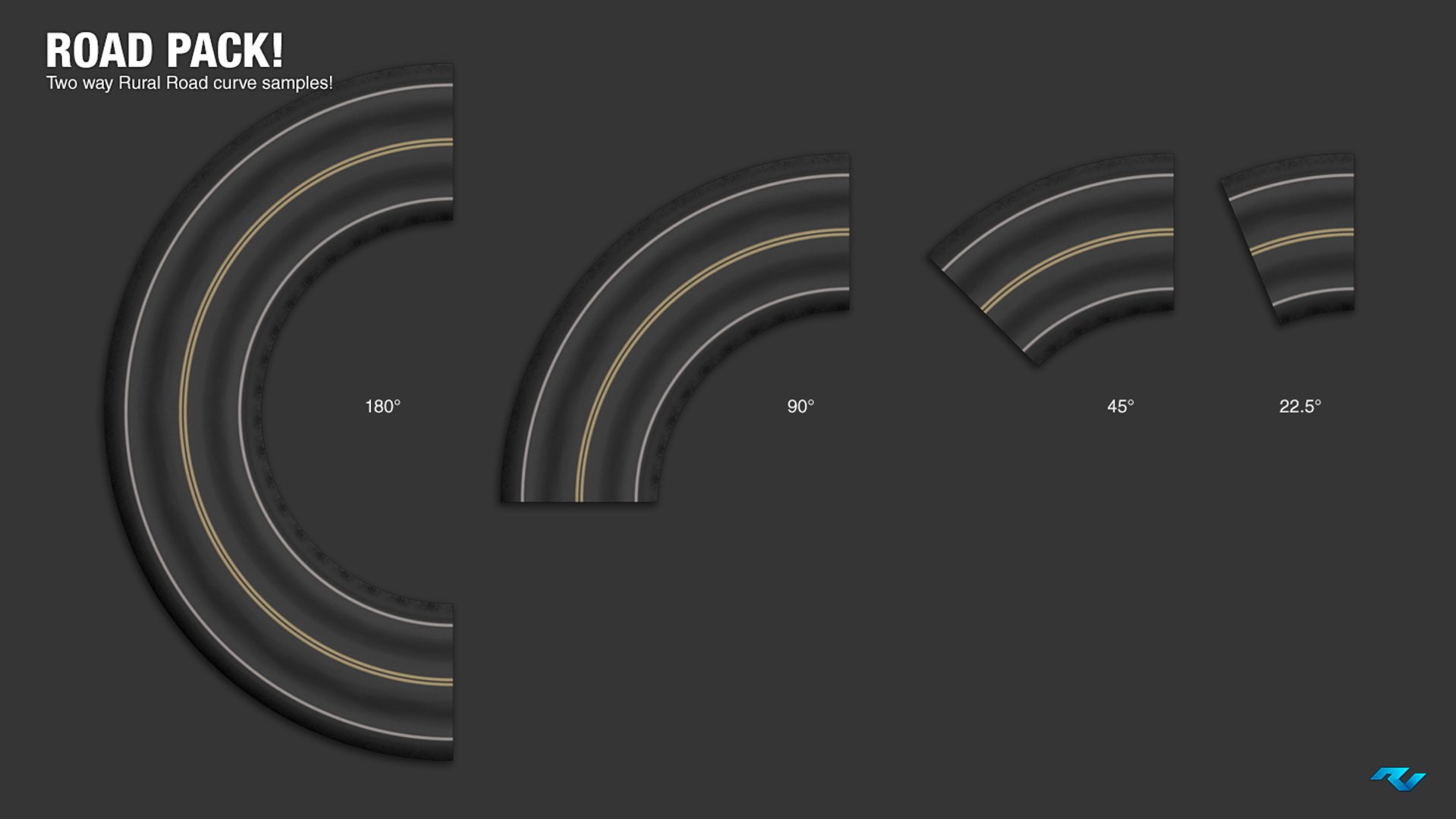 3d pack roads model