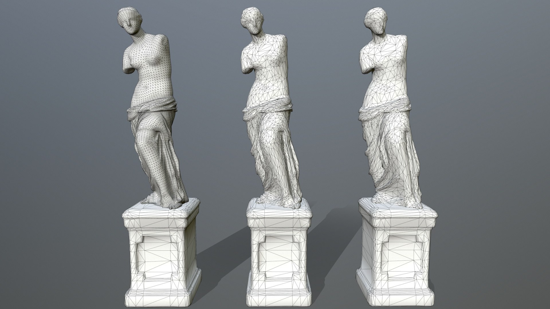 3D Venus Milo Model - TurboSquid 1364300