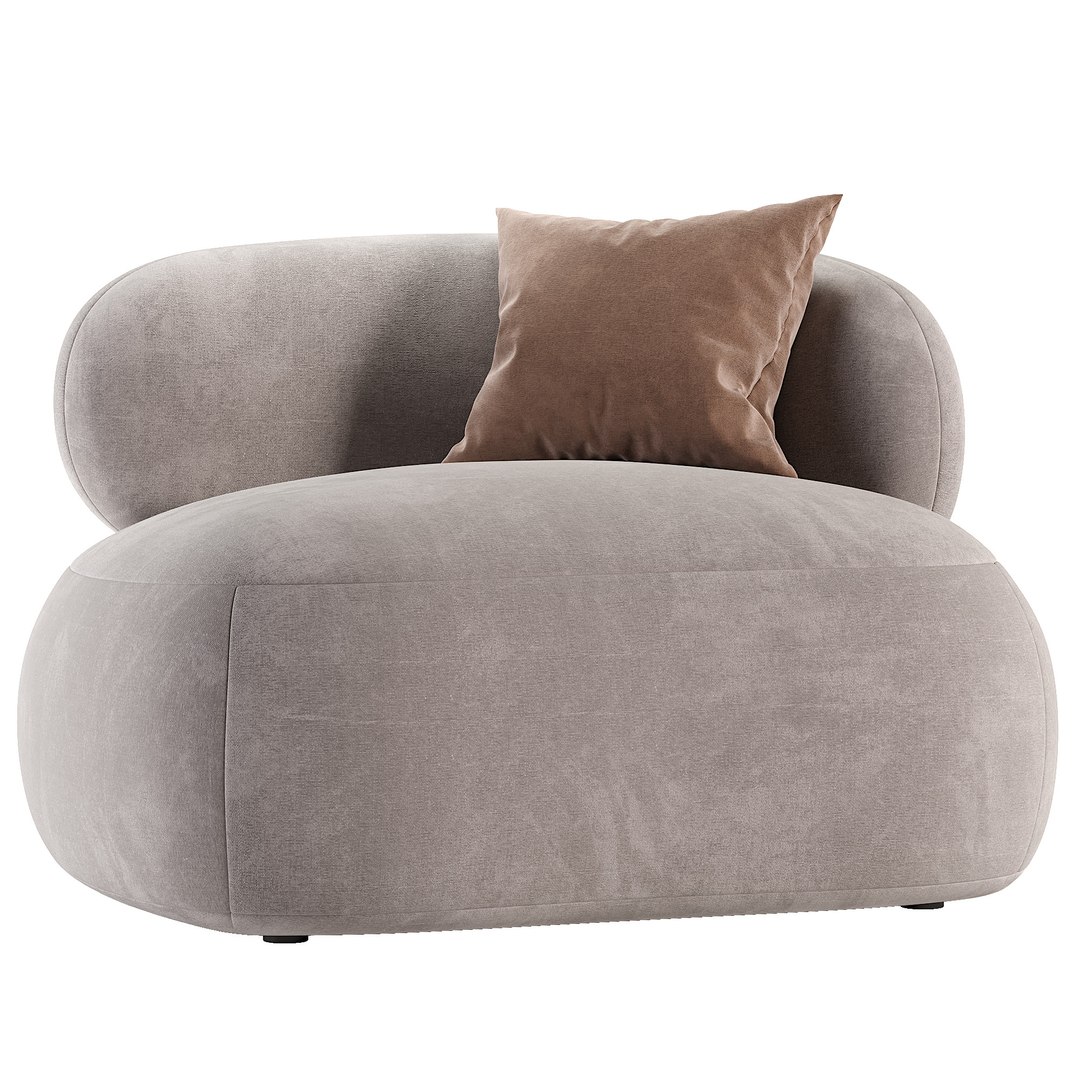 Modern Minimalist Sofa Chair 2015 3D Model - TurboSquid 2252095