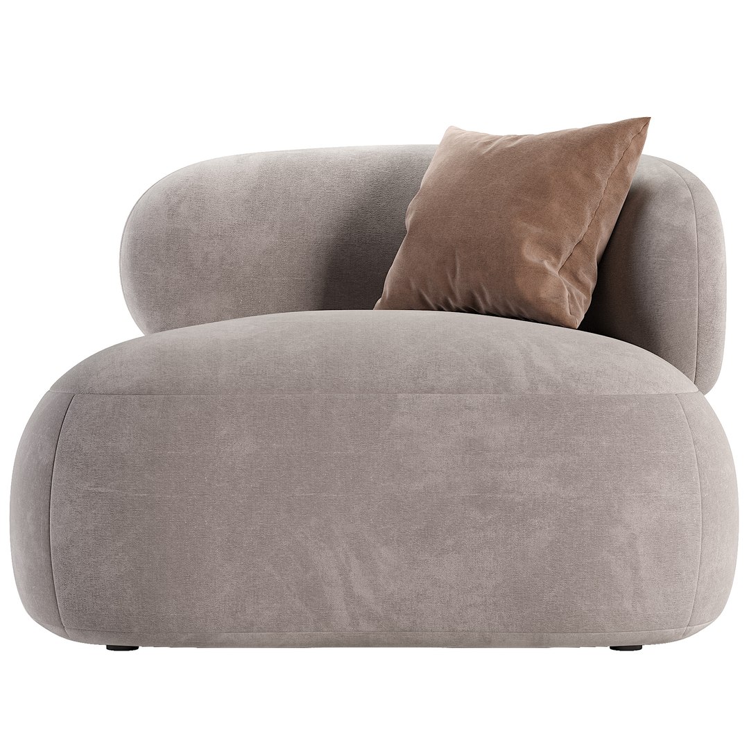 Modern Minimalist Sofa Chair 2015 3D Model - TurboSquid 2252095