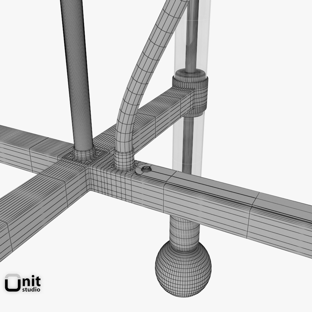 3ds Acrylic Framework Chandelier Lights