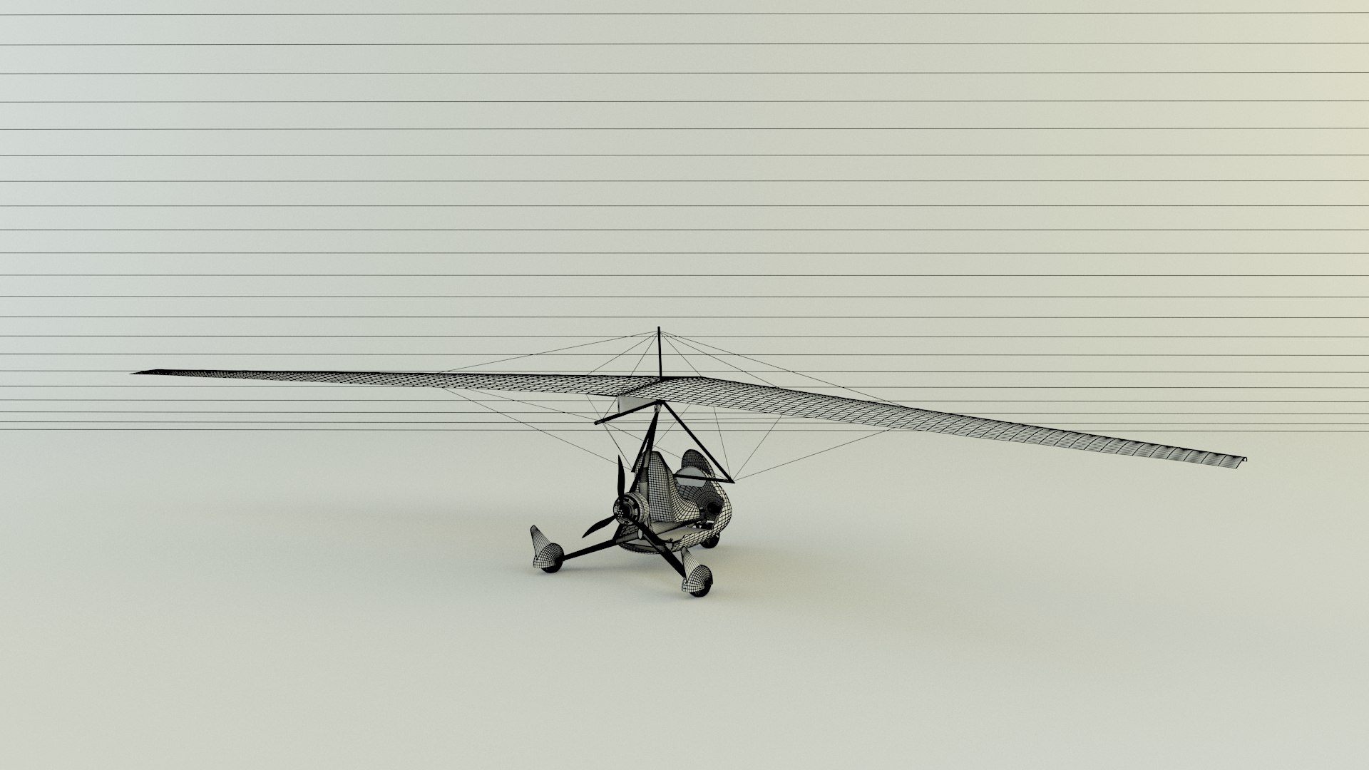 3D Winged Paramotor Vehicle Model - TurboSquid 2236794