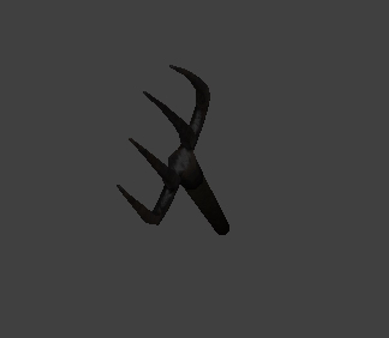 pitchfork 3d model
