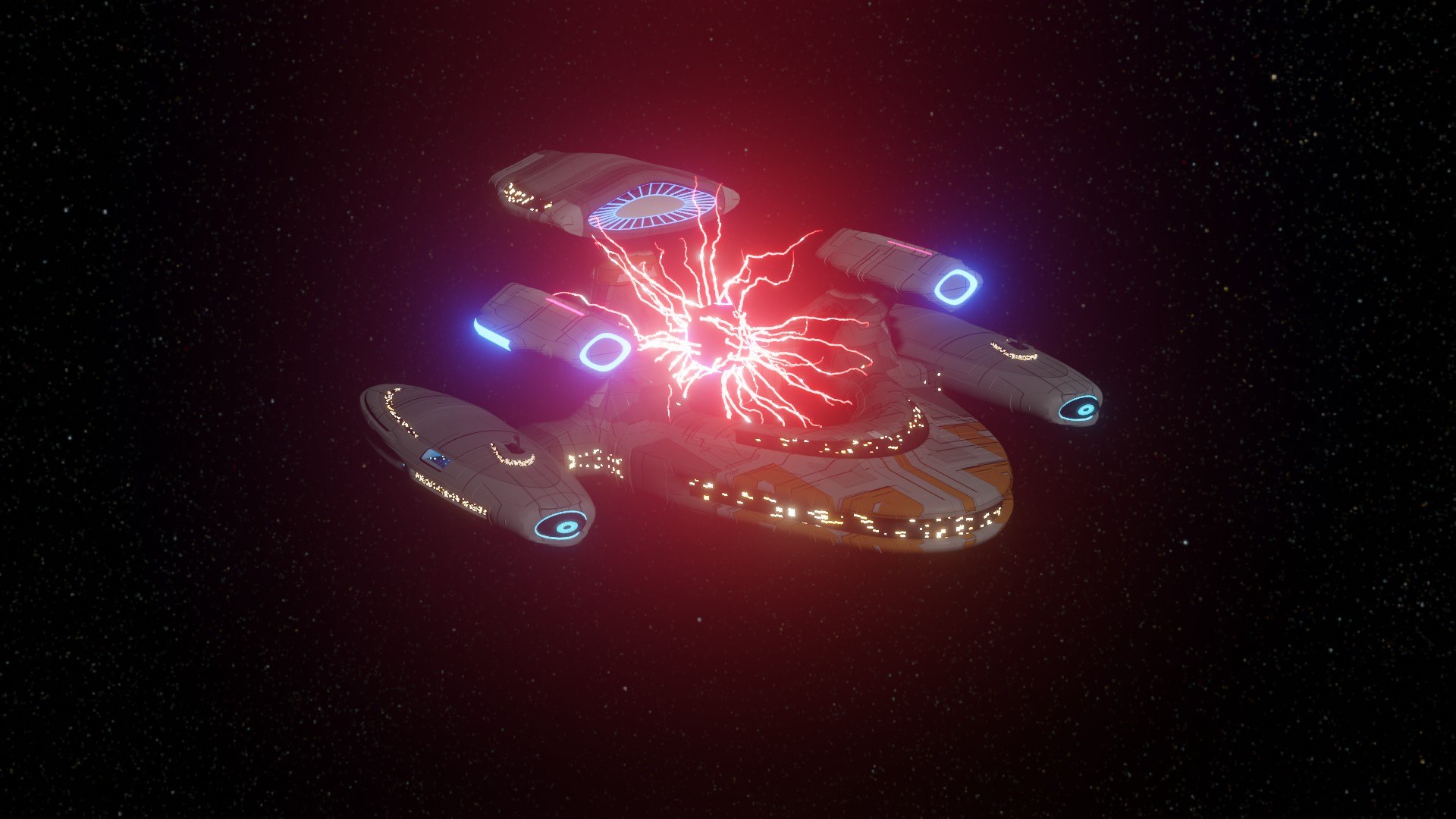 3D Destroyer Star Trek From My Imagination Model - TurboSquid 2168640