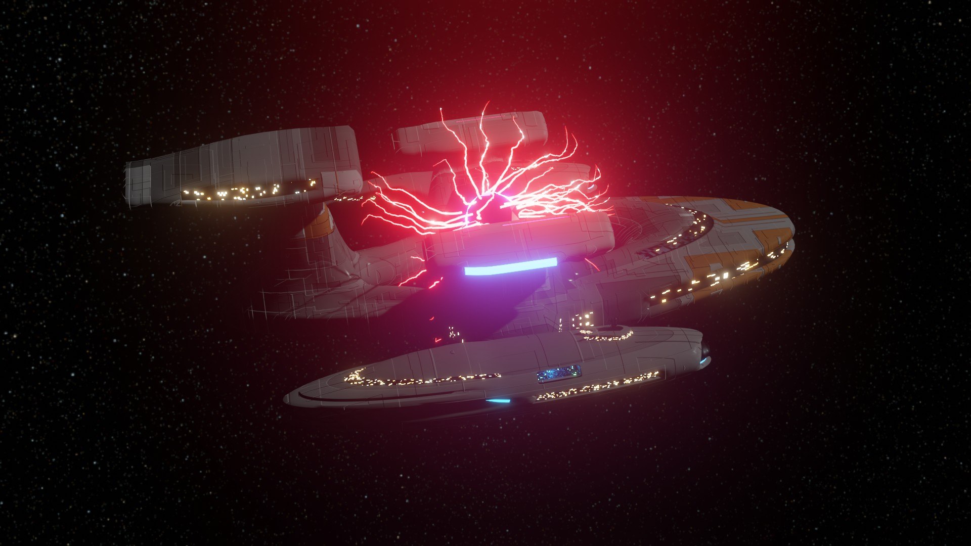 3D Destroyer Star Trek From My Imagination Model - TurboSquid 2168640