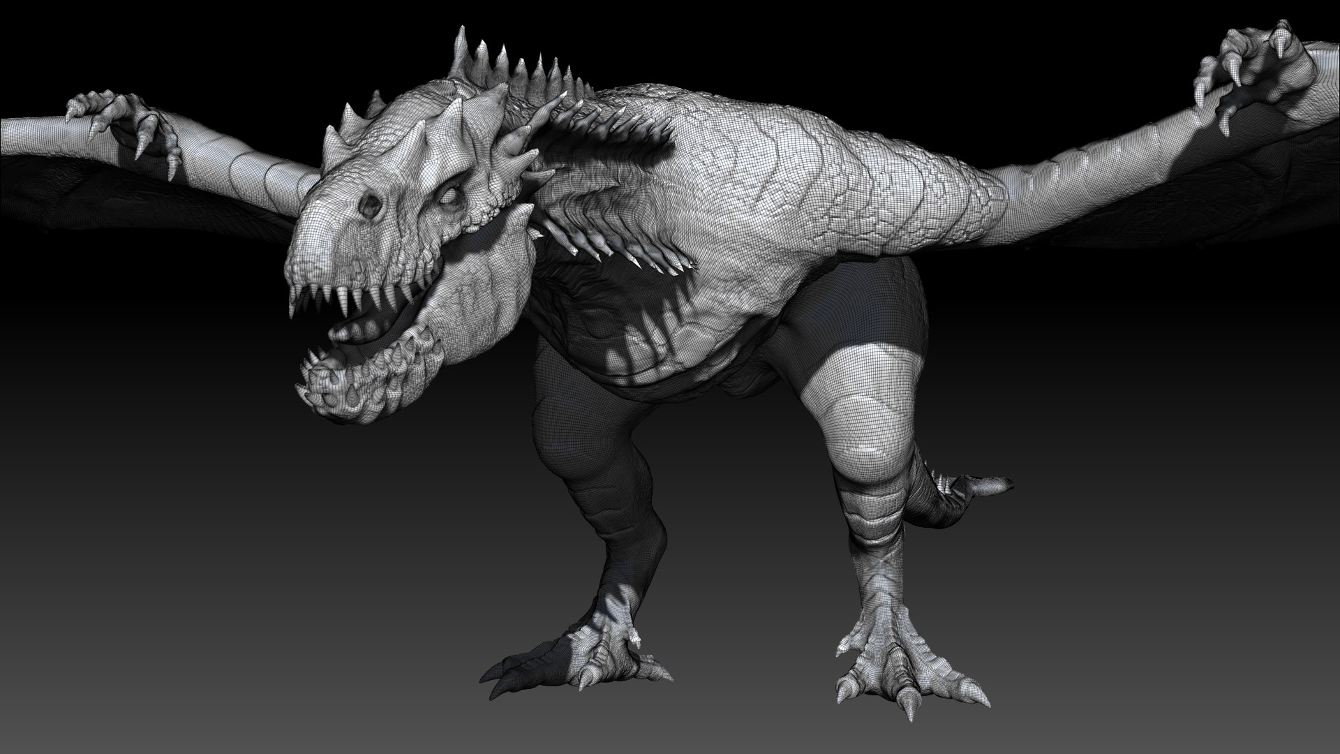 Wyvern Rex Model - TurboSquid 1680083