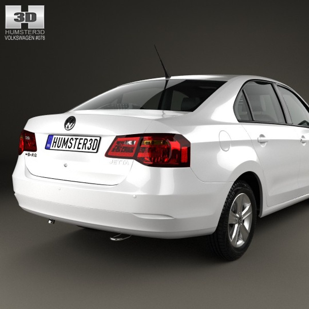 3d model volkswagen jetta
