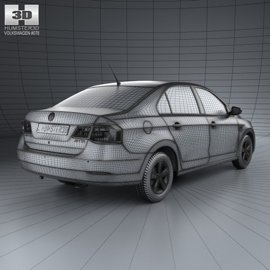 3d model volkswagen jetta