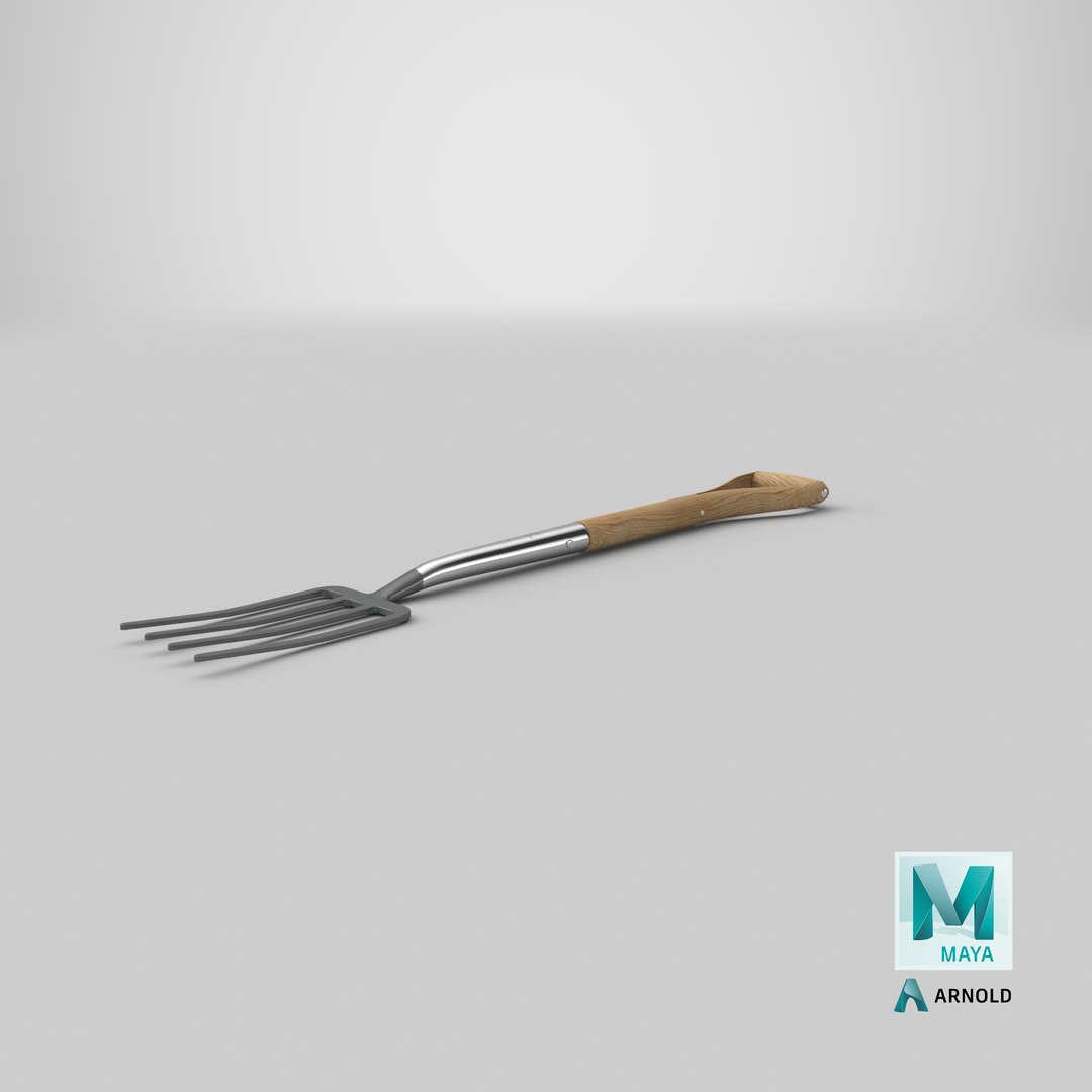 Stowe border fork generic 3D model - TurboSquid 1330133