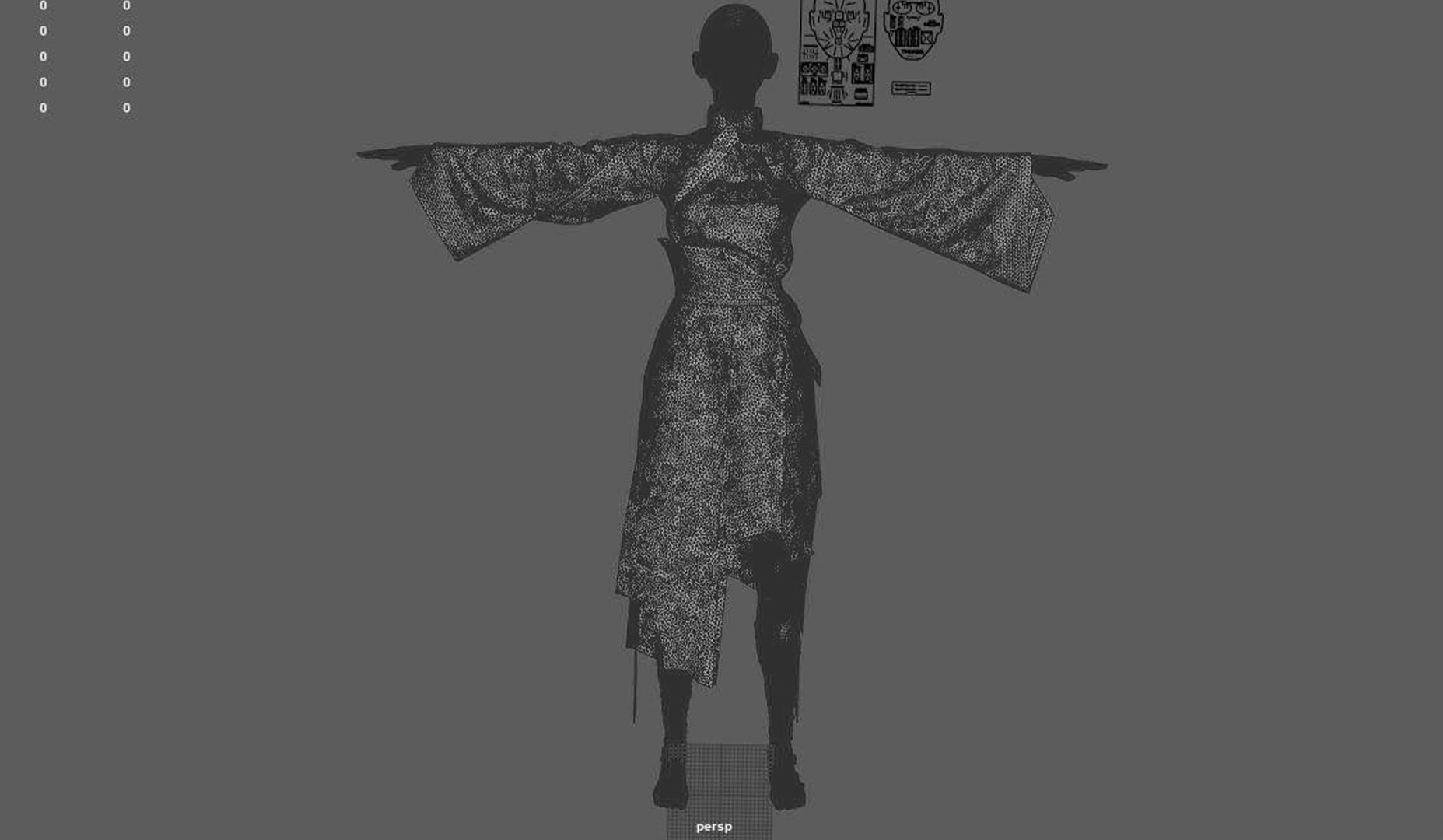 Asian Chinese Female Model 3D Model - TurboSquid 2374423
