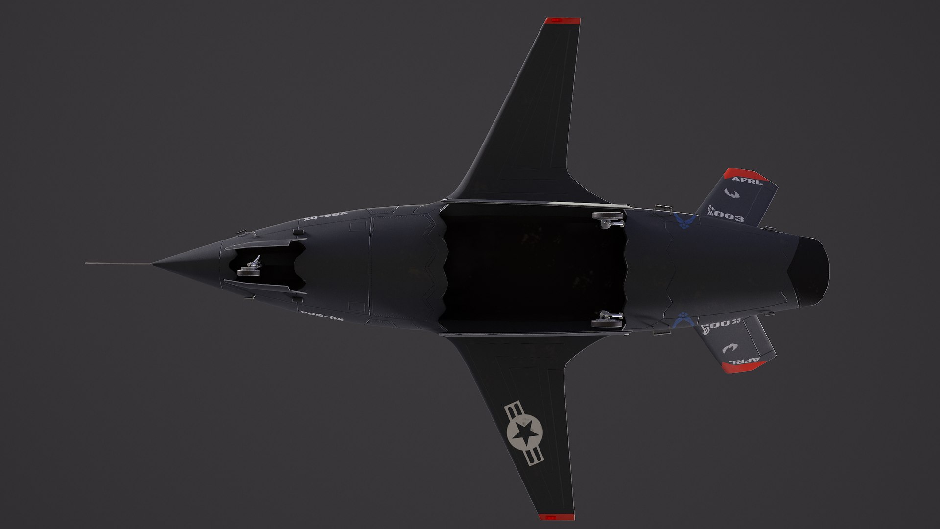 XQ-58 Valkyrie Kratos Military Drone 3D Model - TurboSquid 1778718