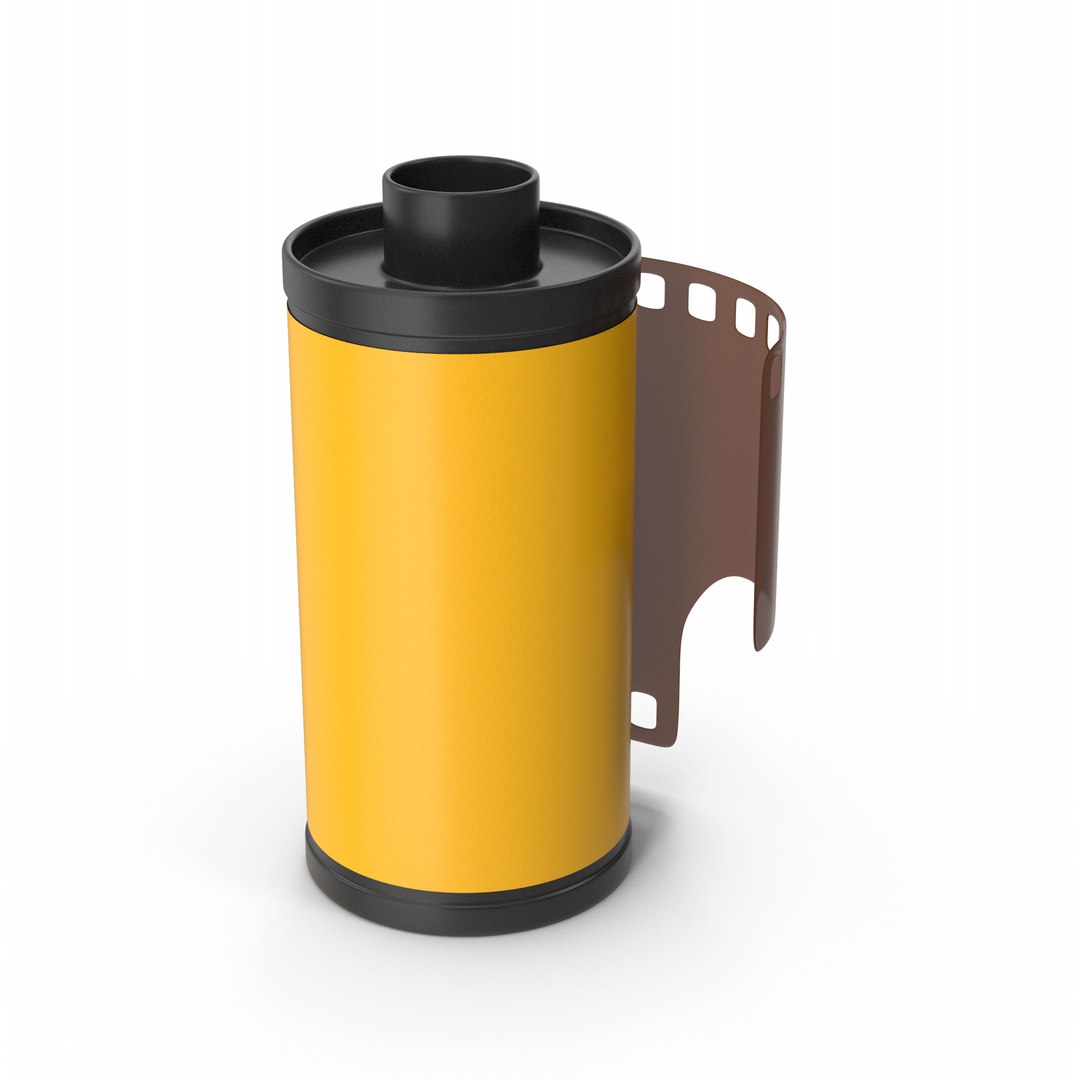 3D Film Roll Model - TurboSquid 1865679