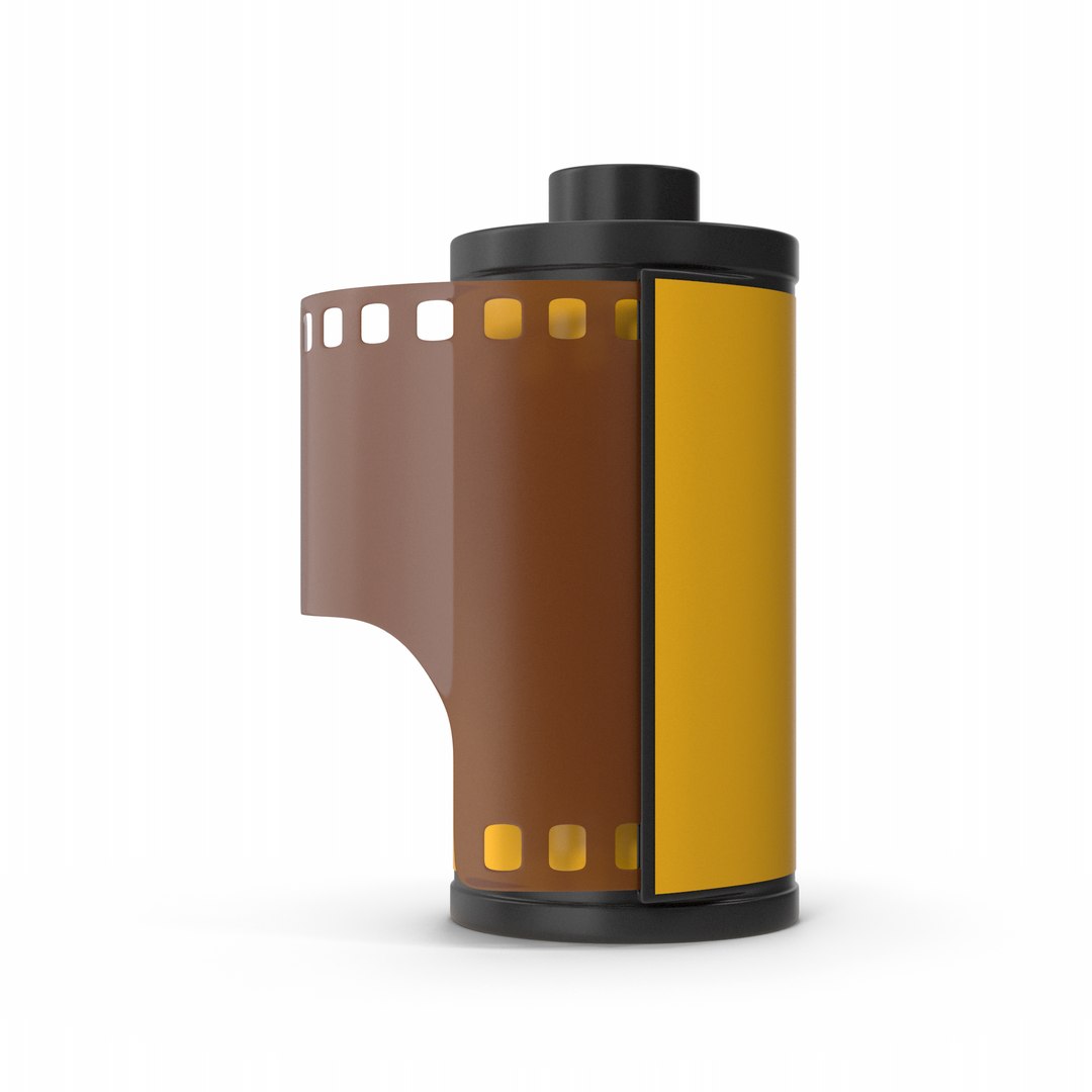 3D Film Roll Model - TurboSquid 1865679