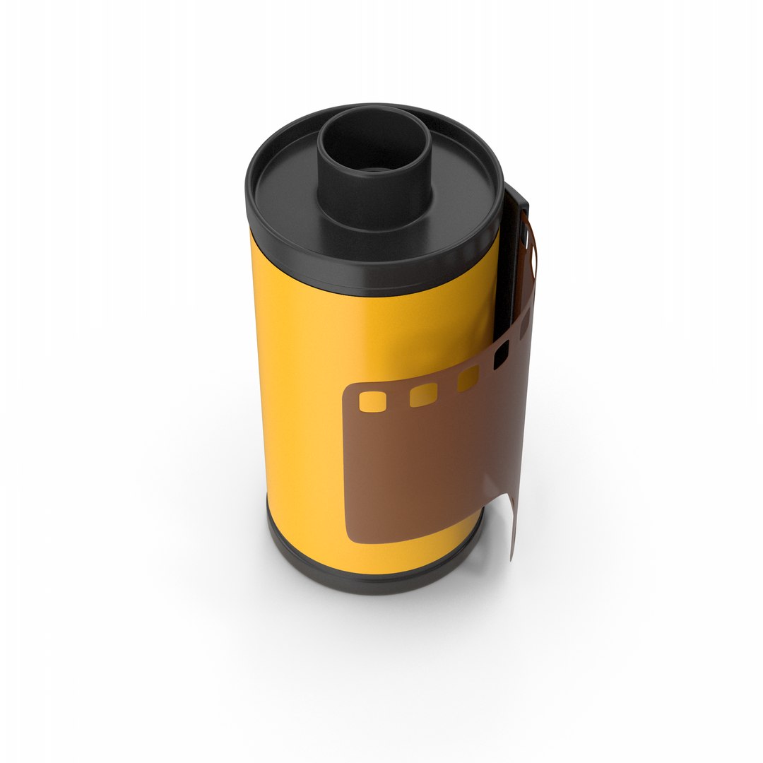 3D Film Roll Model - TurboSquid 1865679