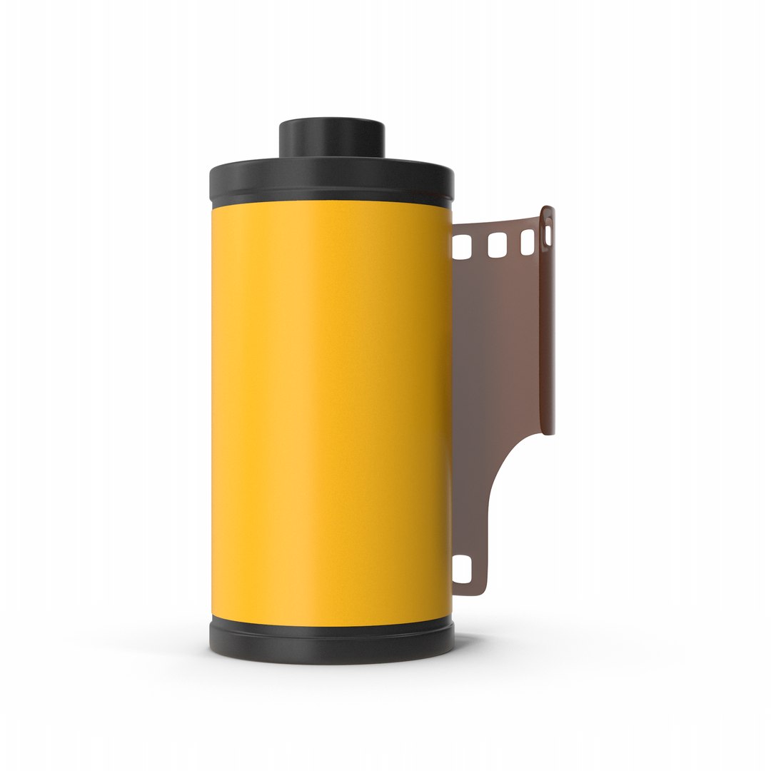 3D Film Roll Model - TurboSquid 1865679