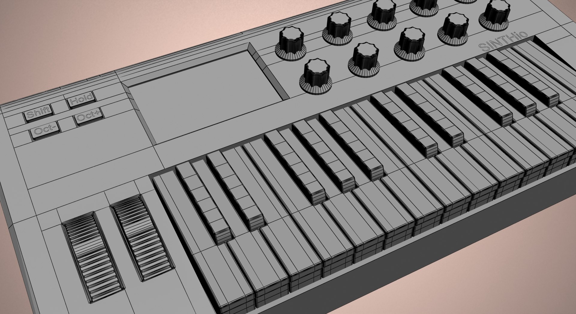 3D Synthesizer DSR - TurboSquid 2172232