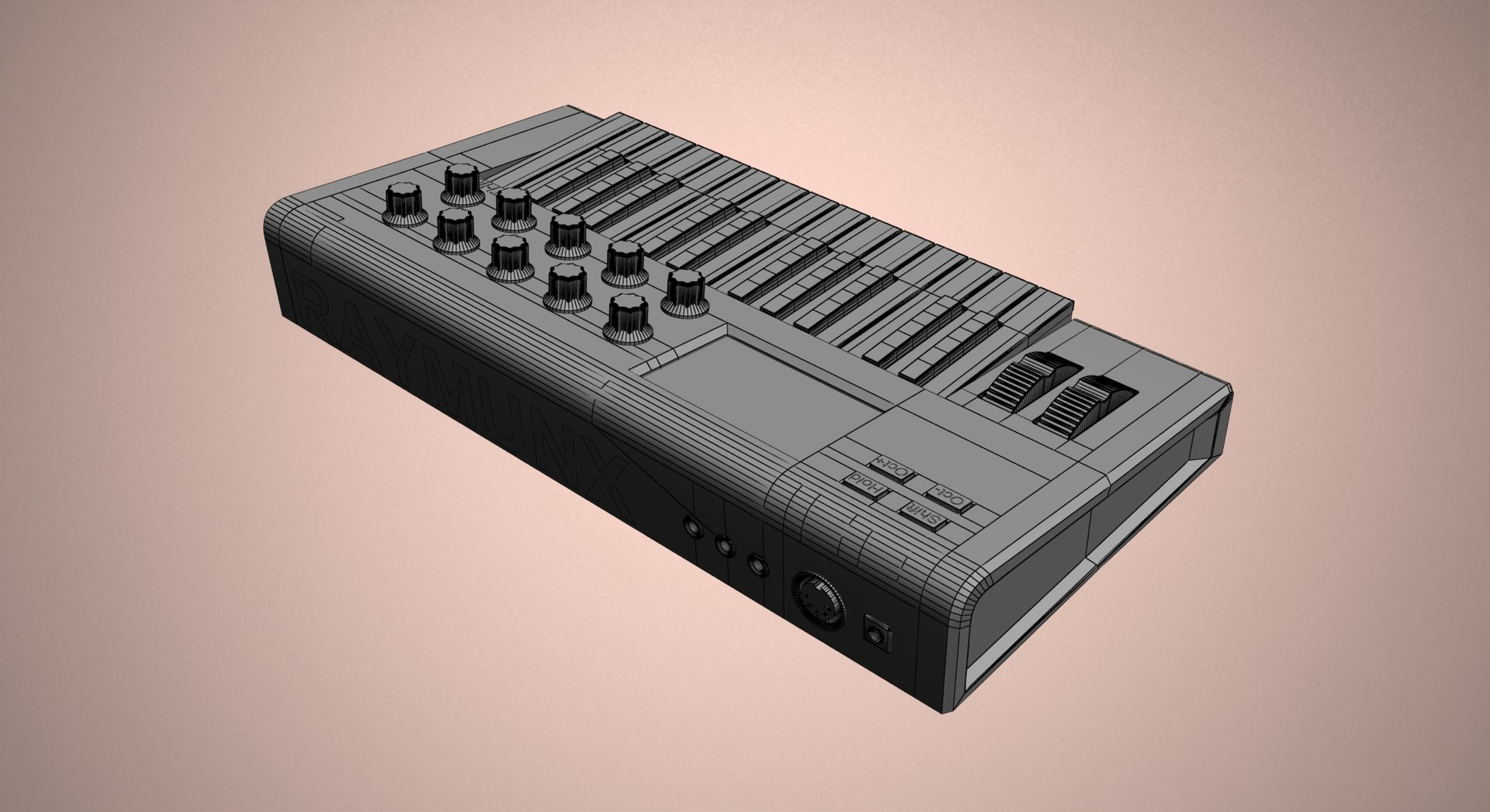 3D Synthesizer DSR - TurboSquid 2172232