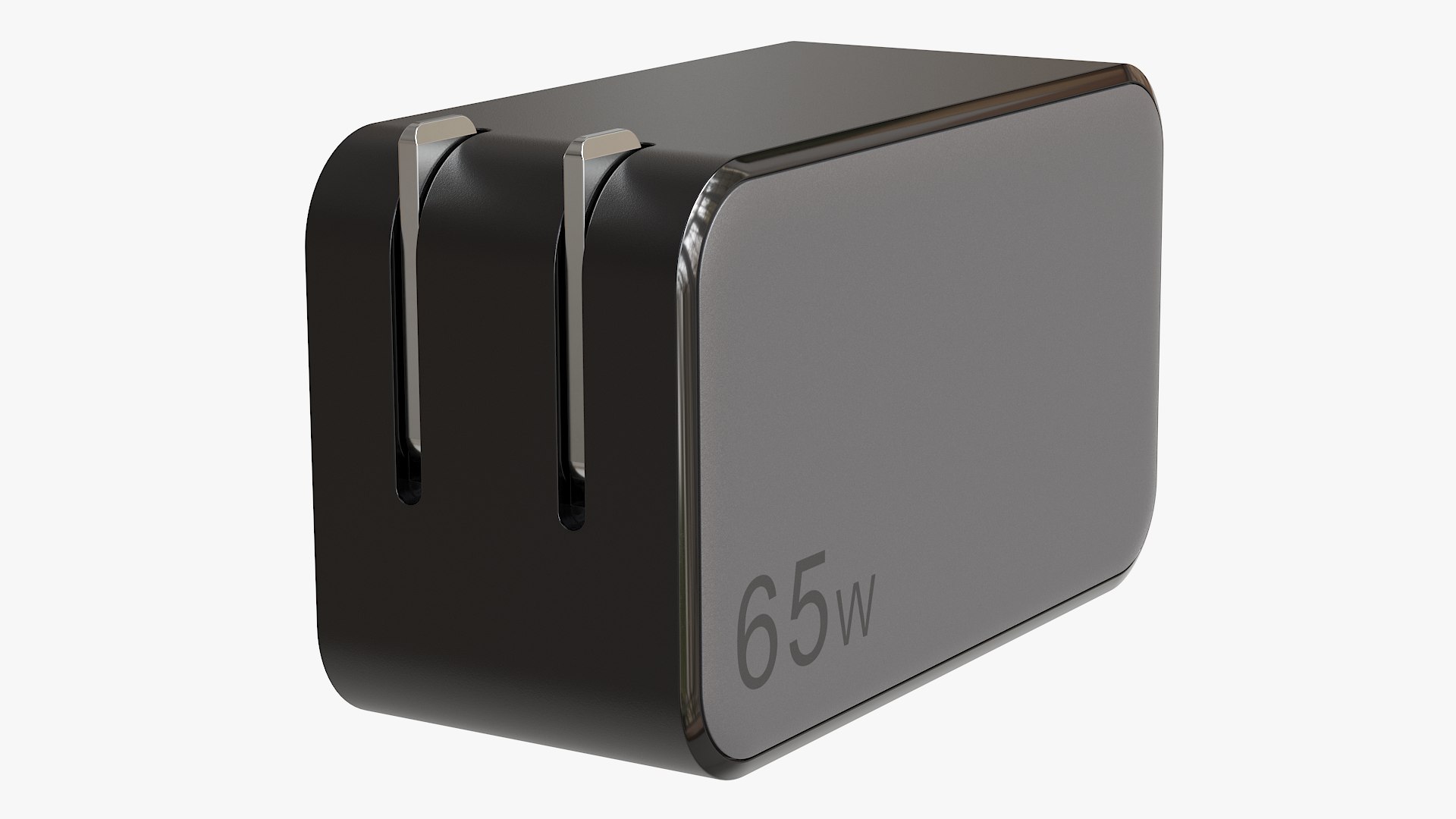 3D 2 USB Power Adapters US Black - TurboSquid 2279038