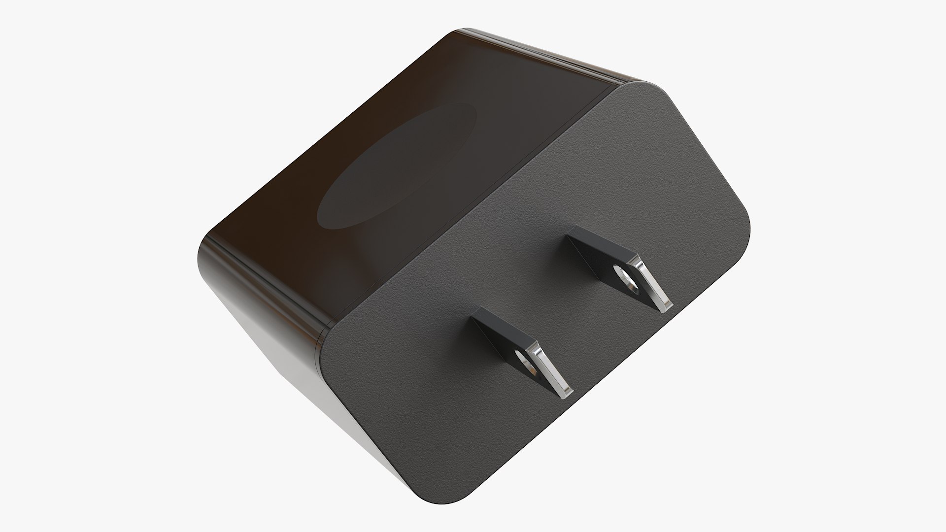 3D 2 USB Power Adapters US Black - TurboSquid 2279038