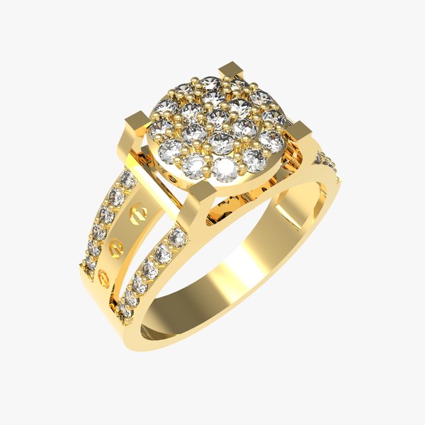 Diamond ring model - TurboSquid 1759036