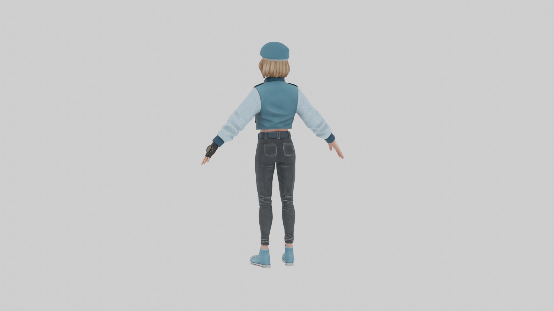 Cartoon Kate 3D - TurboSquid 2072079