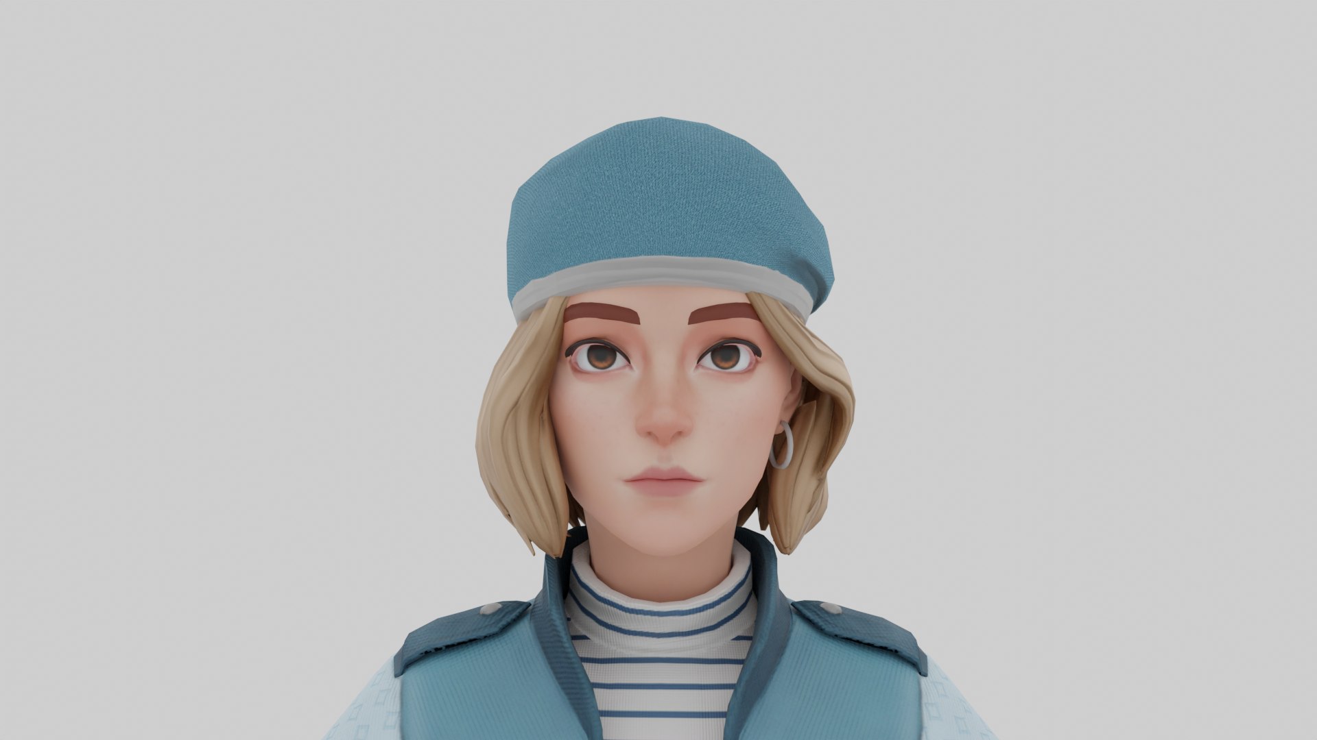 Cartoon Kate 3D - TurboSquid 2072079