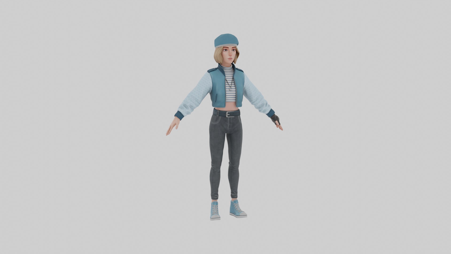 Cartoon Kate 3D - TurboSquid 2072079