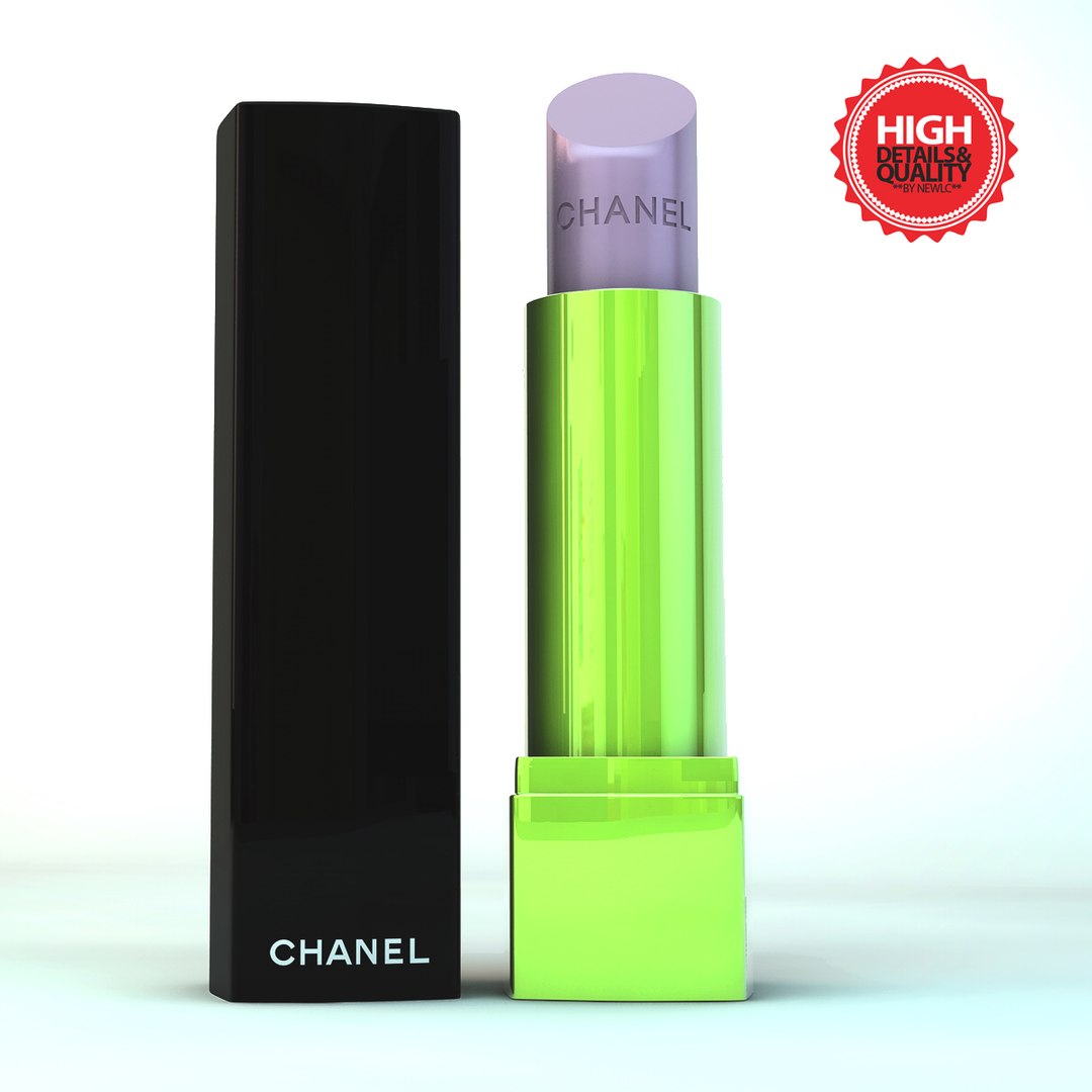3d Model Lipstick Modeled Make
